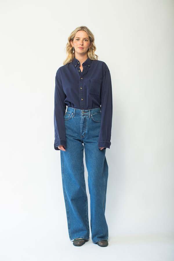 Dockers Button Down - Navy | Garmentory