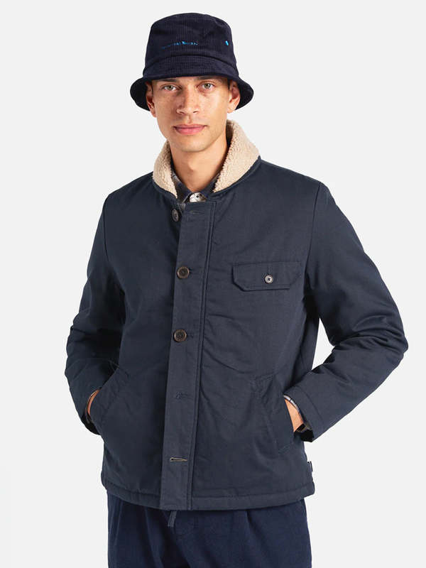 Universal Works N1 Jacket - Twill Navy | Garmentory