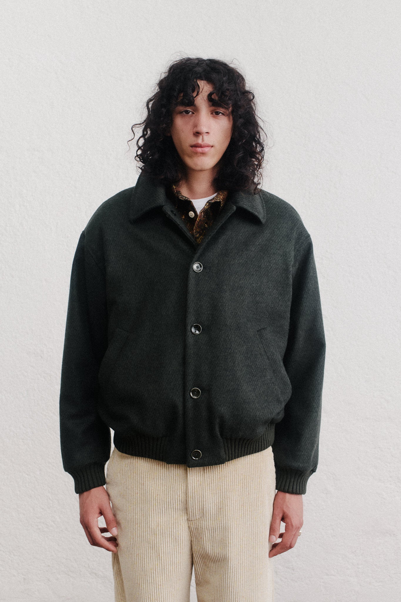 A Kind of Guise Bombon Bomber Jacket - Deep Green | Garmentory