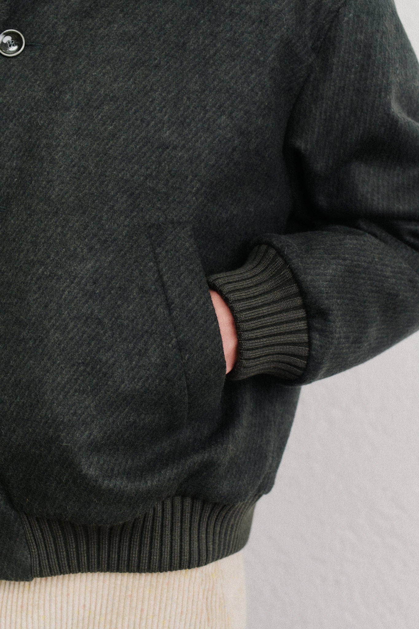 A Kind of Guise Bombon Bomber Jacket - Deep Green | Garmentory