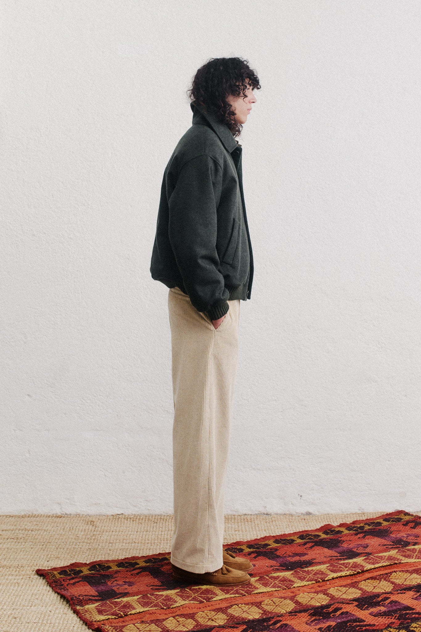 A Kind of Guise Bombon Bomber Jacket - Deep Green | Garmentory