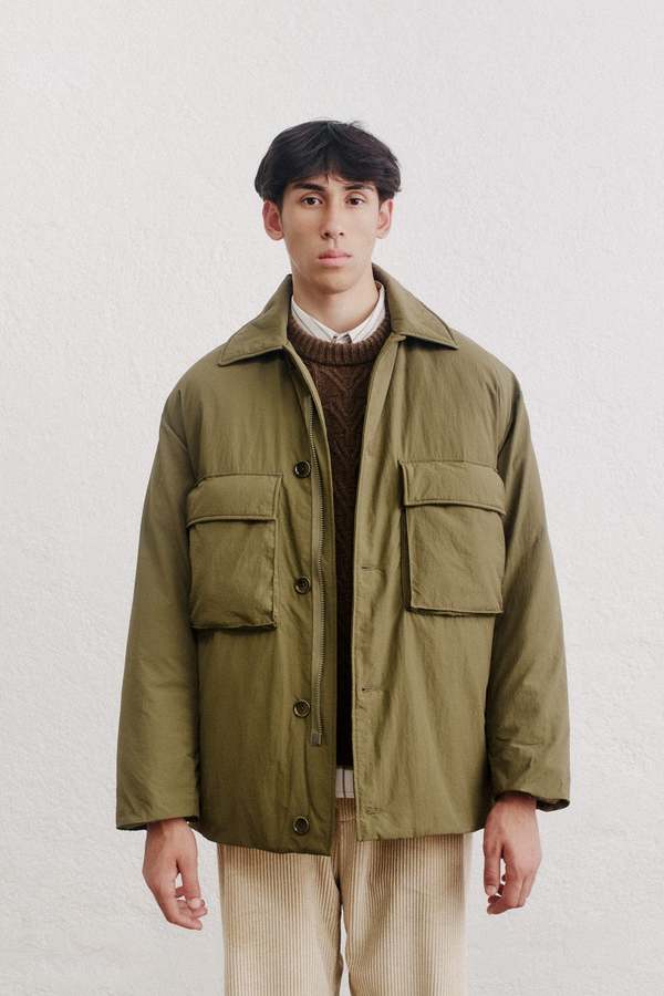 A Kind of Guise Justo Padded Jacket - Warm Thyme | Garmentory