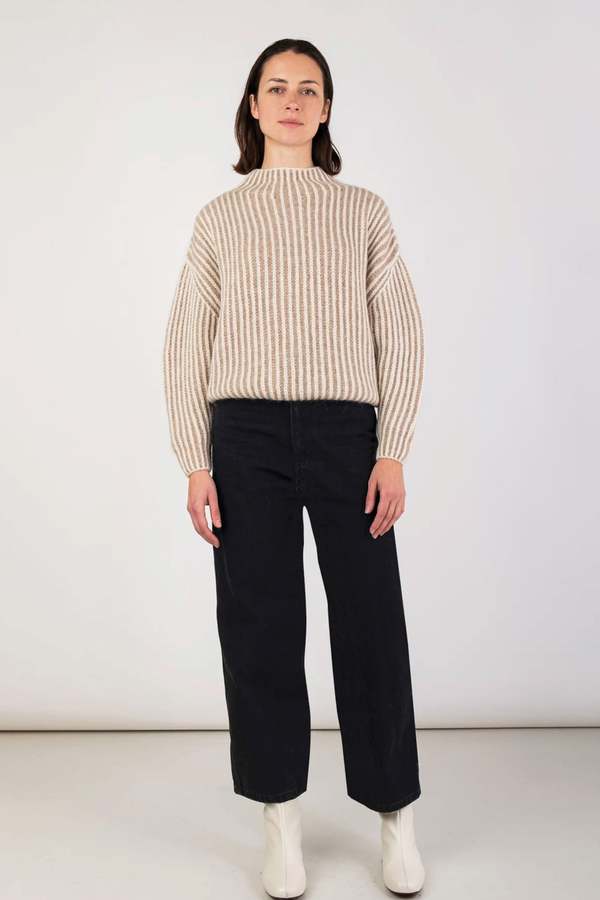 Micaela Greg Ines Sweater - Oatmeal | Garmentory