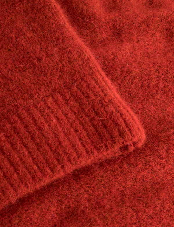 forét Alpine wool sweater - Red | Garmentory