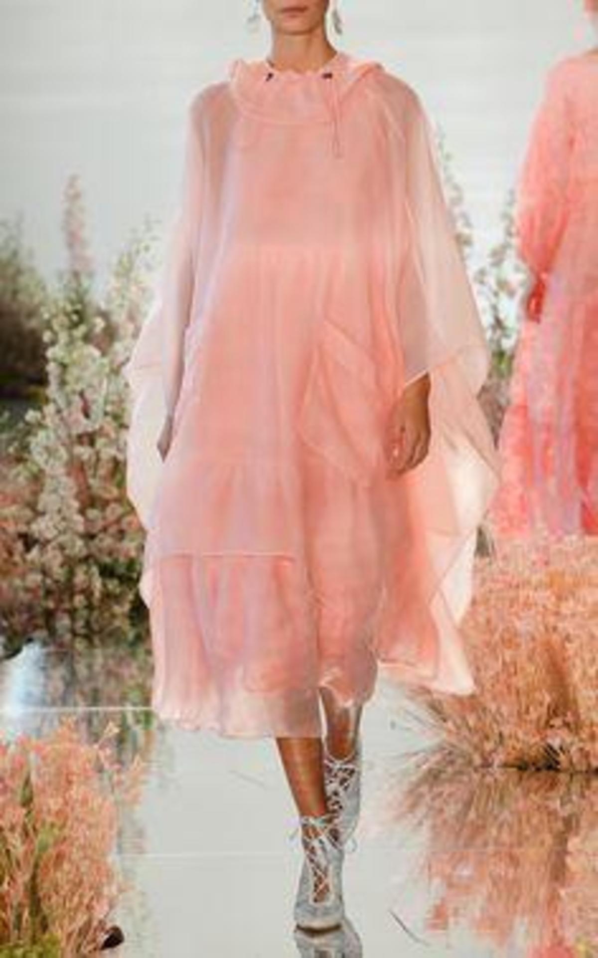 Ulla Johnson Runway Piper Poncho - Pink | Garmentory