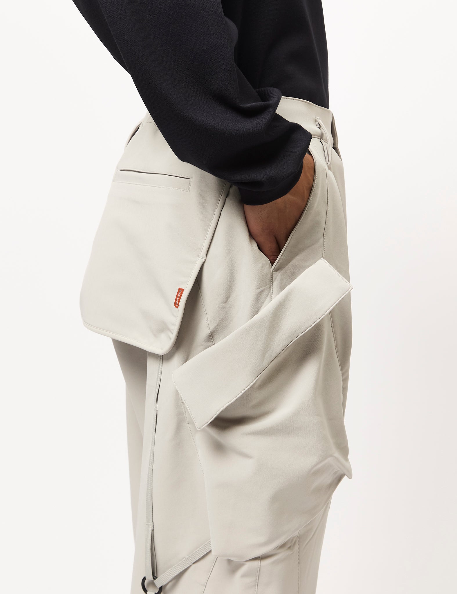 GOOPiMADE Exoskeleton System Utility Pants - Beige | Garmentory