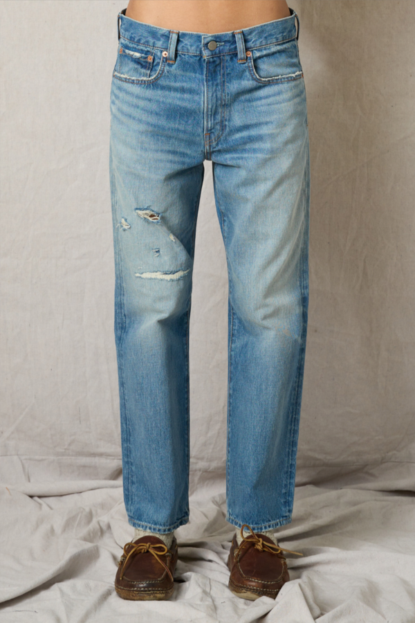 DENIMIST Lindsay Slim Boyfriend Jean - Alsen Indigo | Garmentory