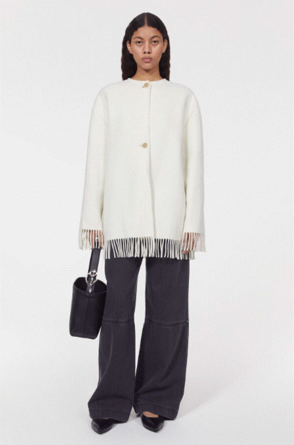 Rodebjer Agnes Wool Jacket - Whipped Cream | Garmentory