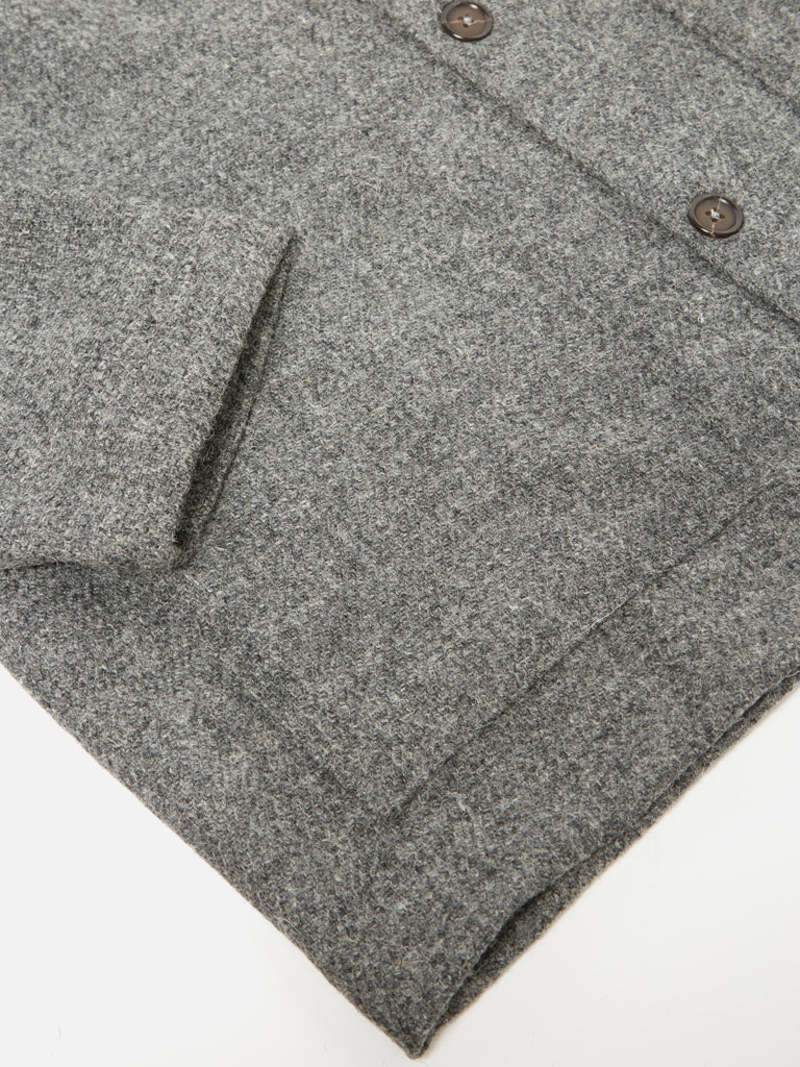 Universal Works Harris Tweed Easy Jacket - Grey | Garmentory