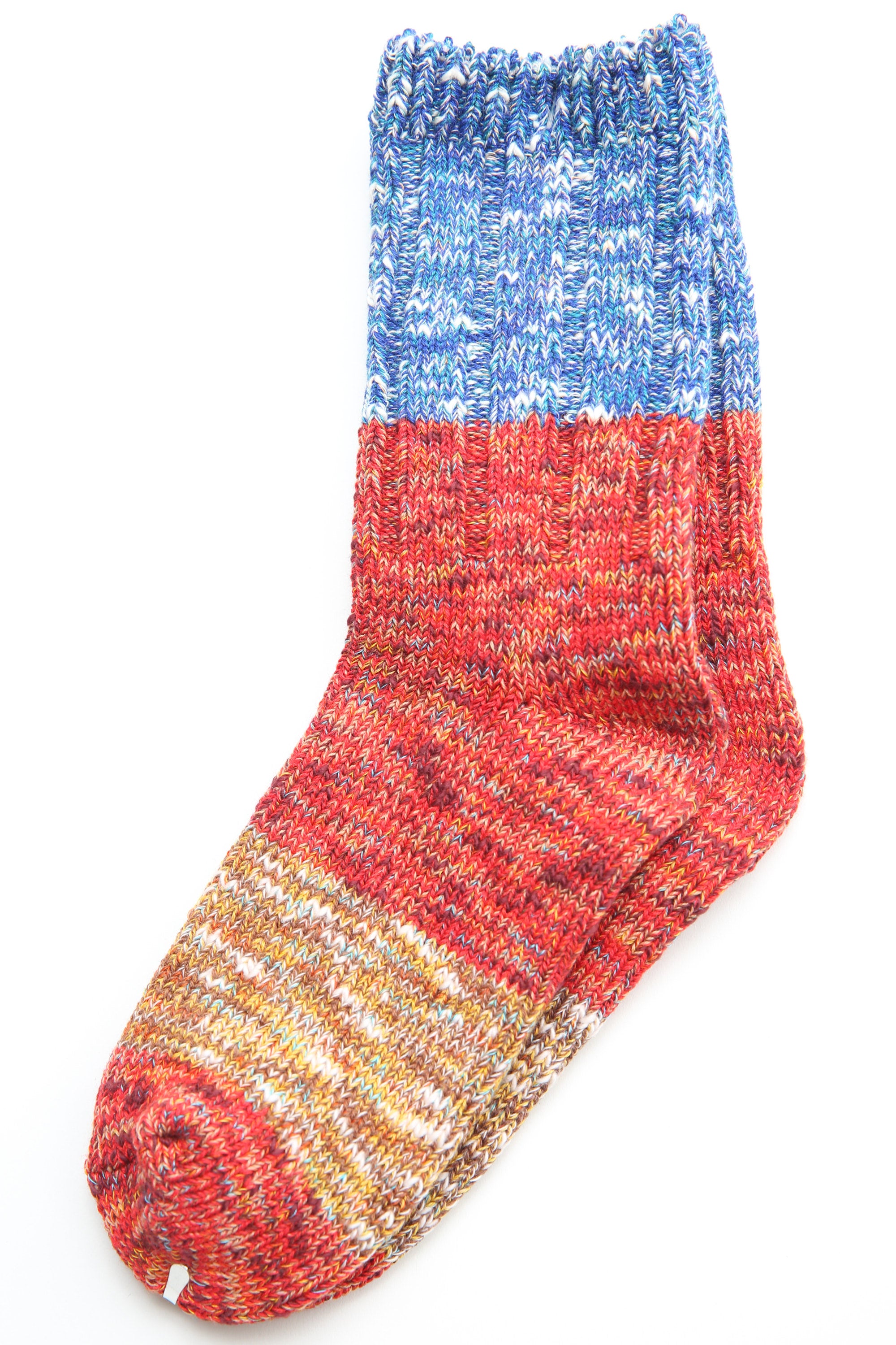 Kapital 56 Yarns GOGH Stretch Socks - Red | Garmentory