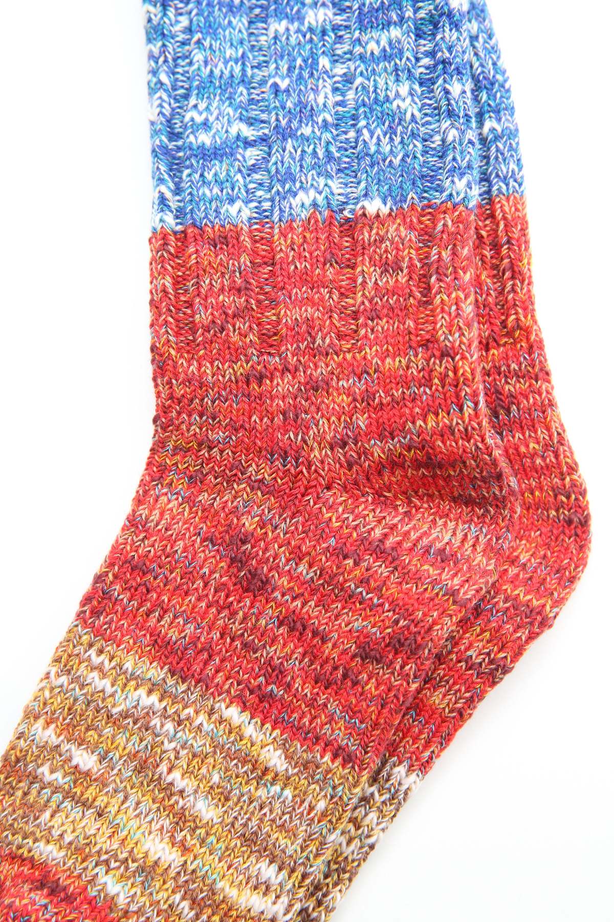 Kapital 56 Yarns GOGH Stretch Socks - Red | Garmentory