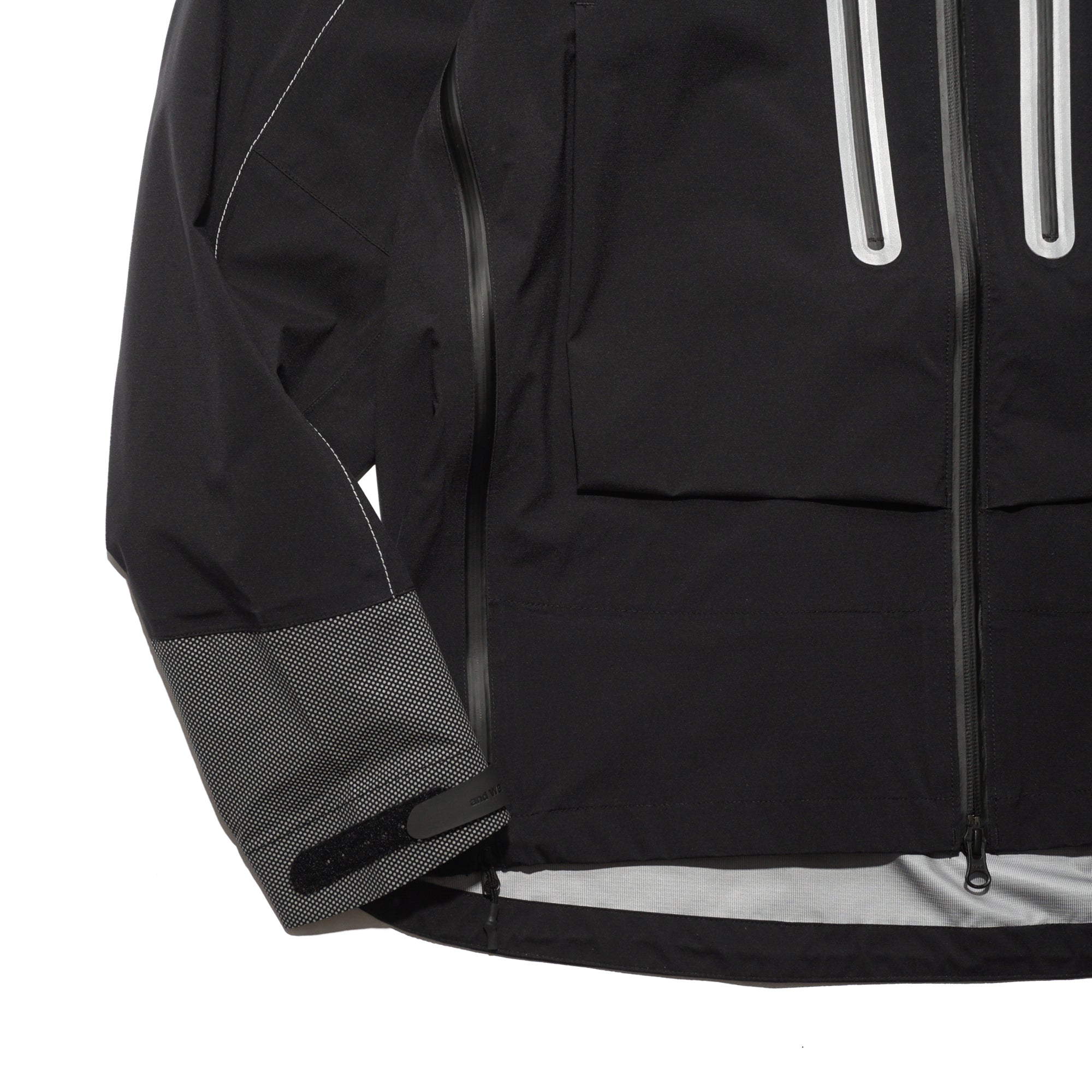 And Wander Pertex Shield Rain Jacket - Black | Garmentory