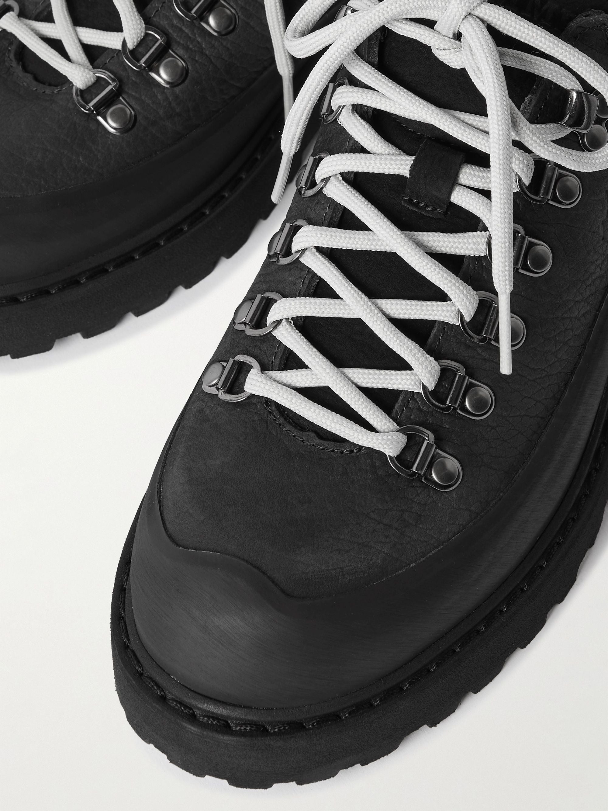 Diemme Cornaro Gomma Leather Boots - Black | Garmentory