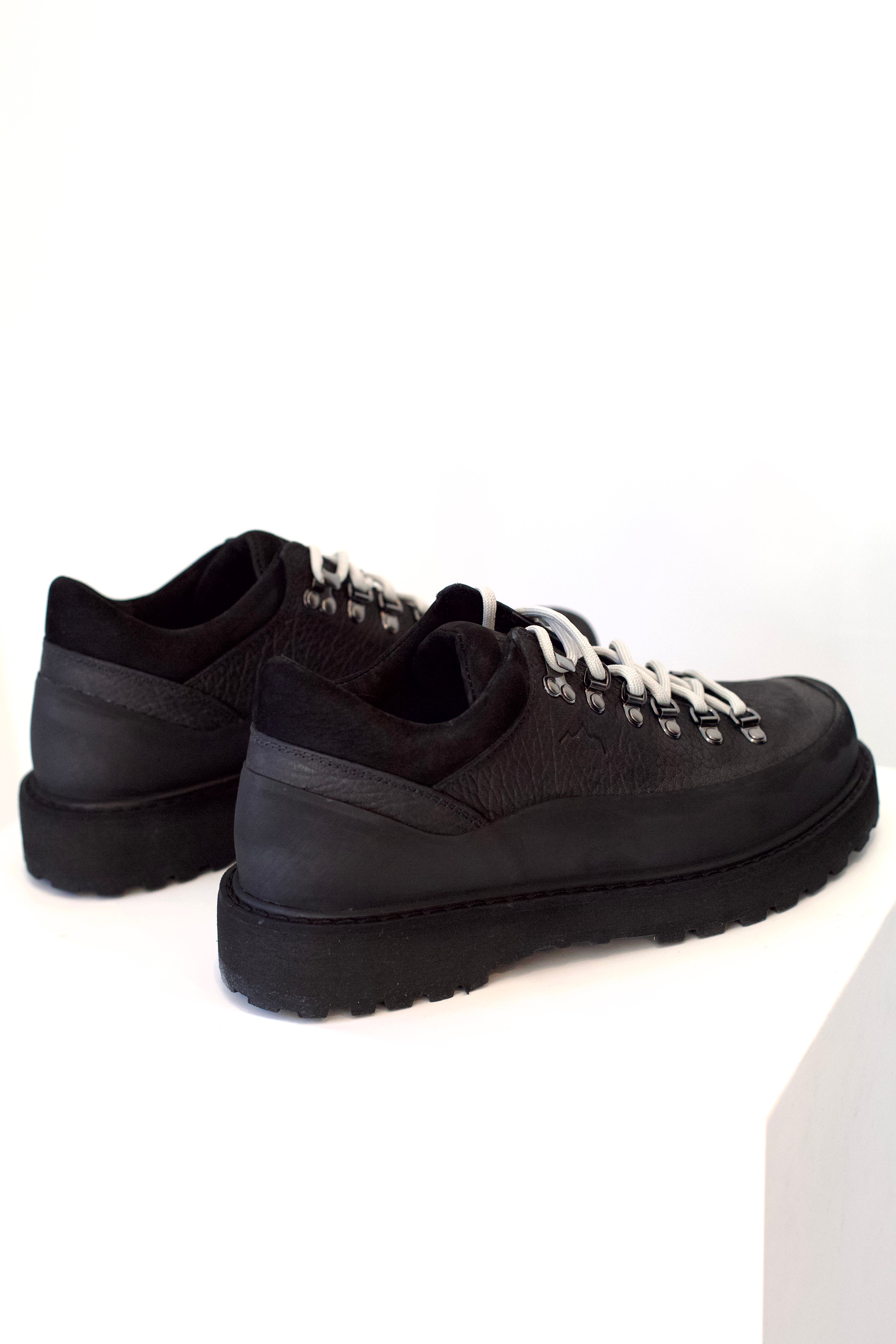 Diemme Cornaro Gomma Leather Boots - Black | Garmentory
