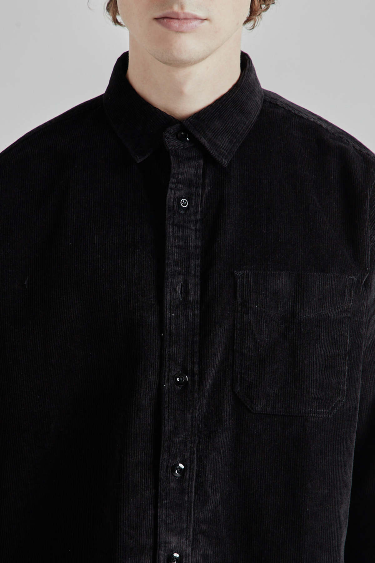 FRIZMWORKS OG Corduroy Shirt - Black | Garmentory