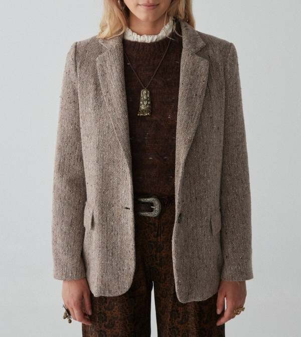 Maison Hotel Hulton Arms Frederick Blazer - Bolton Brown | Garmentory