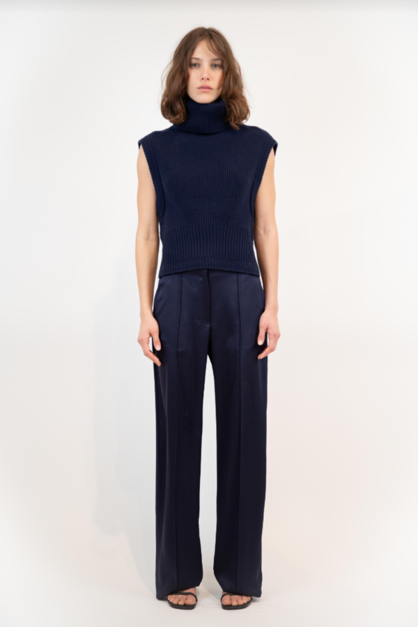 Jonathan Simkhai Maple Top - Midnight | Garmentory