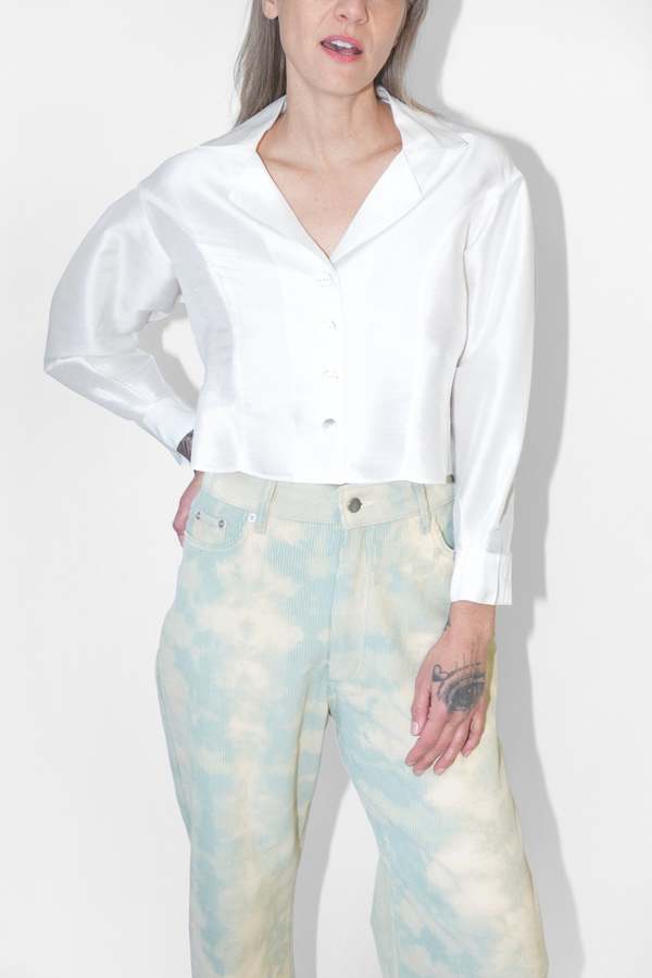 Chelsea Mak Bianca Top - White | Garmentory