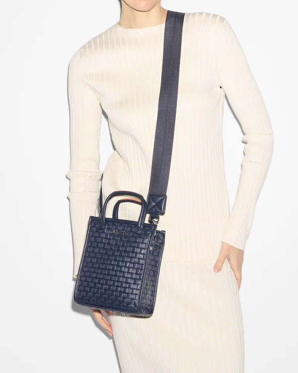 mz wallace MICRO WOVEN BOX TOTE - DAWN | Garmentory