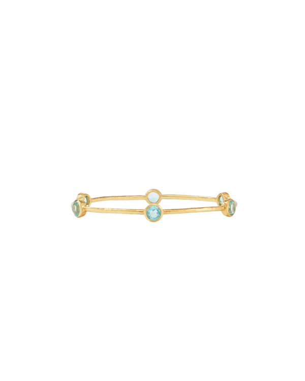 Julie Vos MILANO BANGLE - BAHAMIAN BLUE | Garmentory