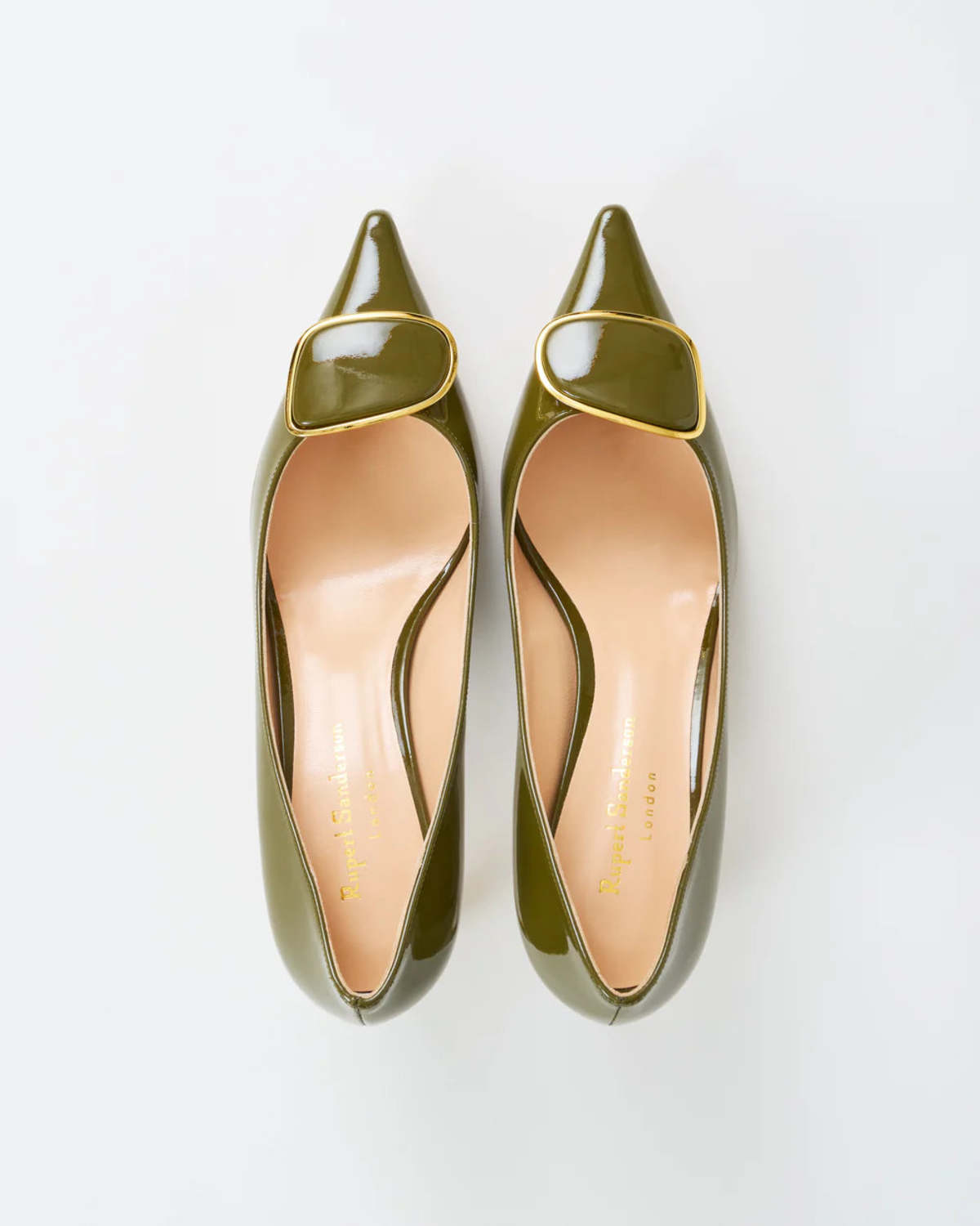Rupert Sanderson OSELLA pumps - ARTICHOKE | Garmentory