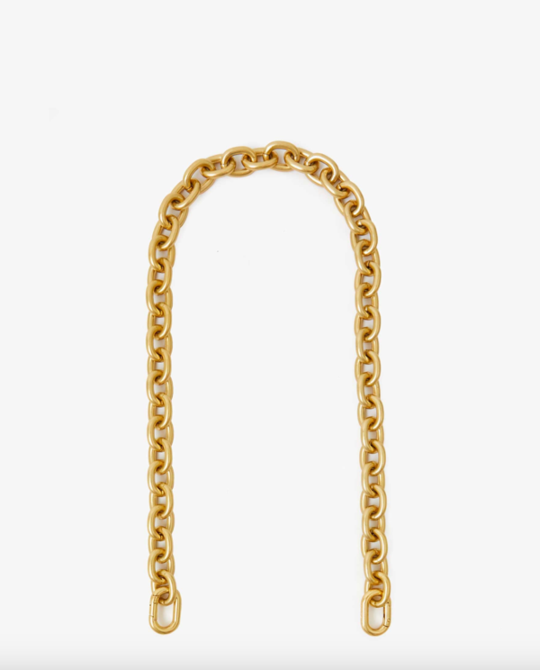 Clare V. Mini Link Chain Shoulder Strap - Vintage Gold | Garmentory
