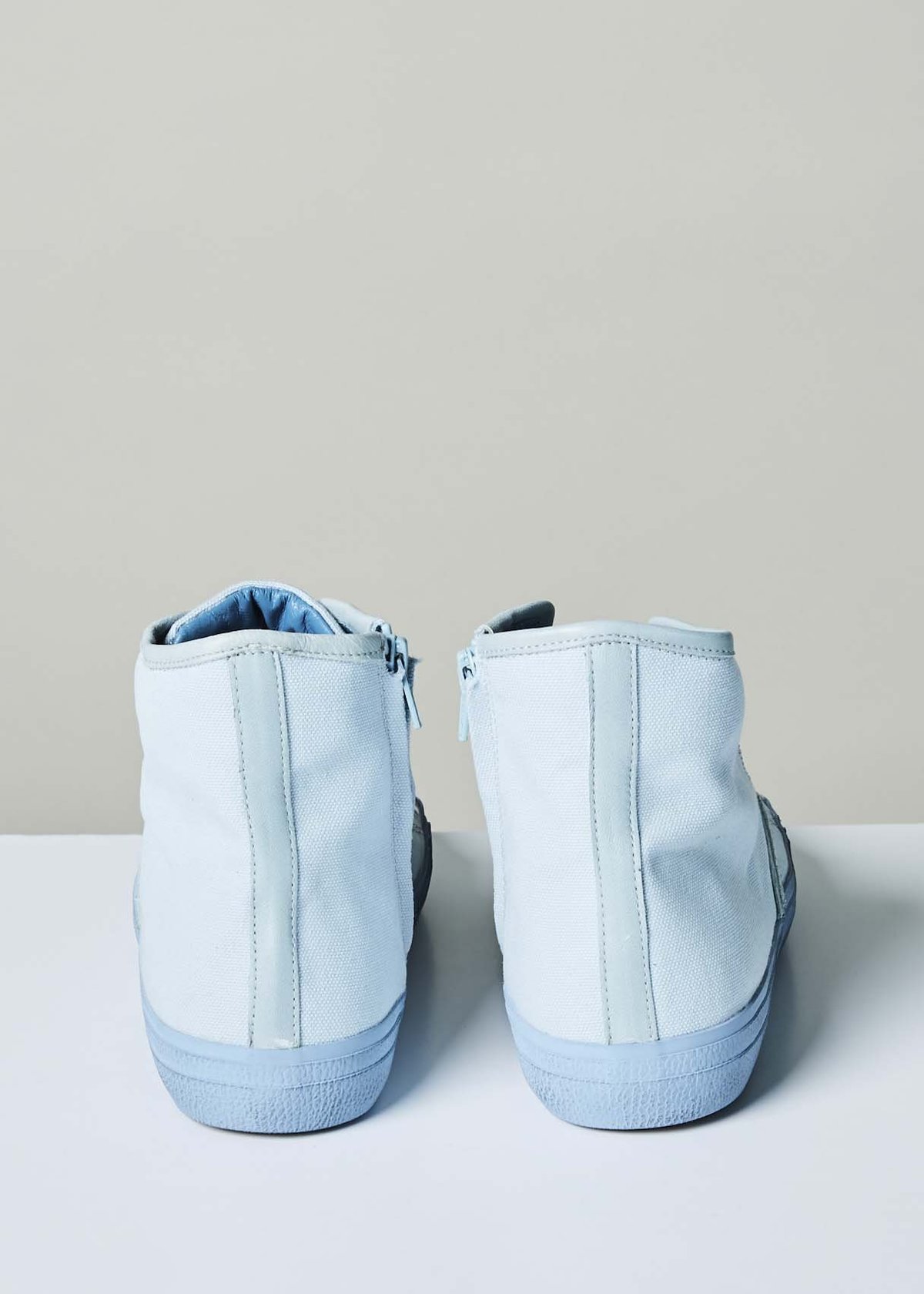Philippe Model Gare High Top Sneaker - Sky Blue | Garmentory