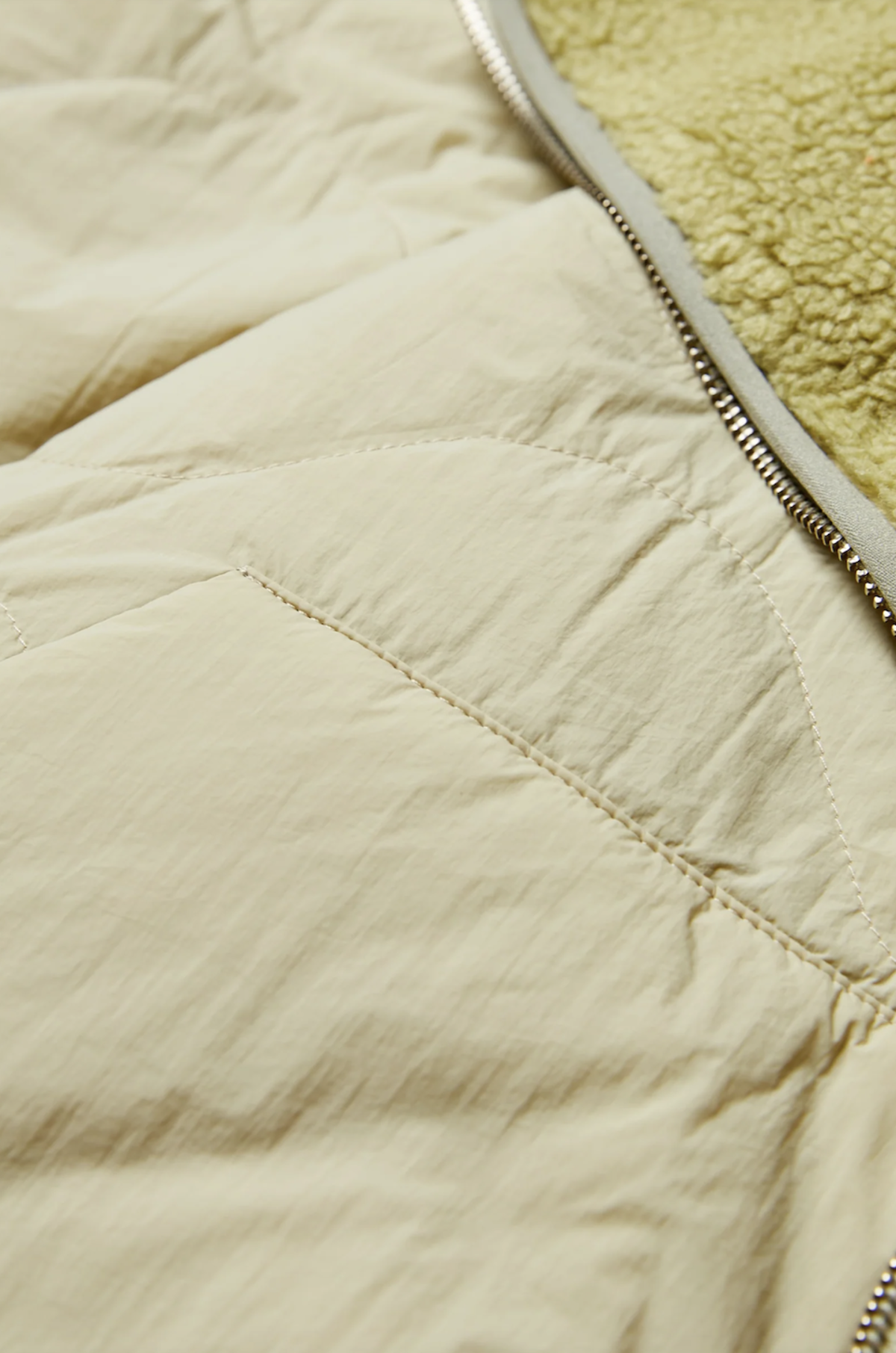 Kloke Hearth Shearling Vest - Chartreuse | Garmentory