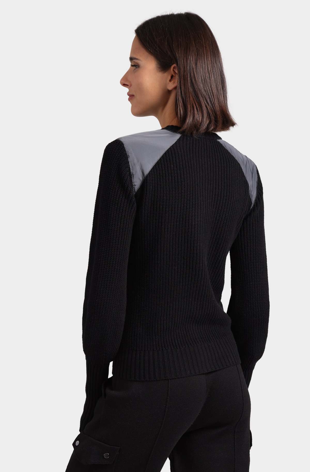 Minnie Rose Cotton Cashmere Shaker Utility Zip Up Jacket - Army/Olive ...