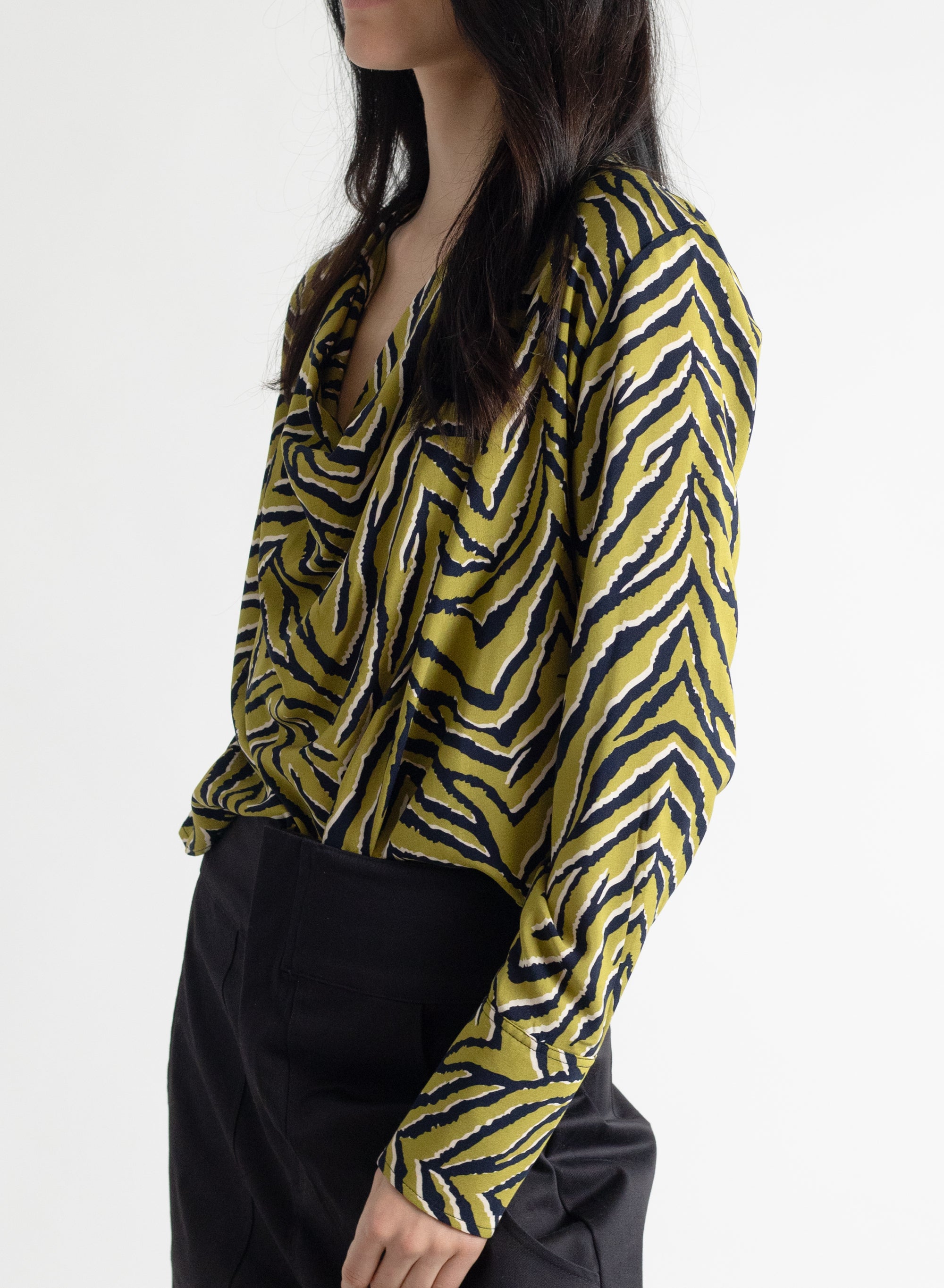 Meg Raya Cowl - Animal Print | Garmentory