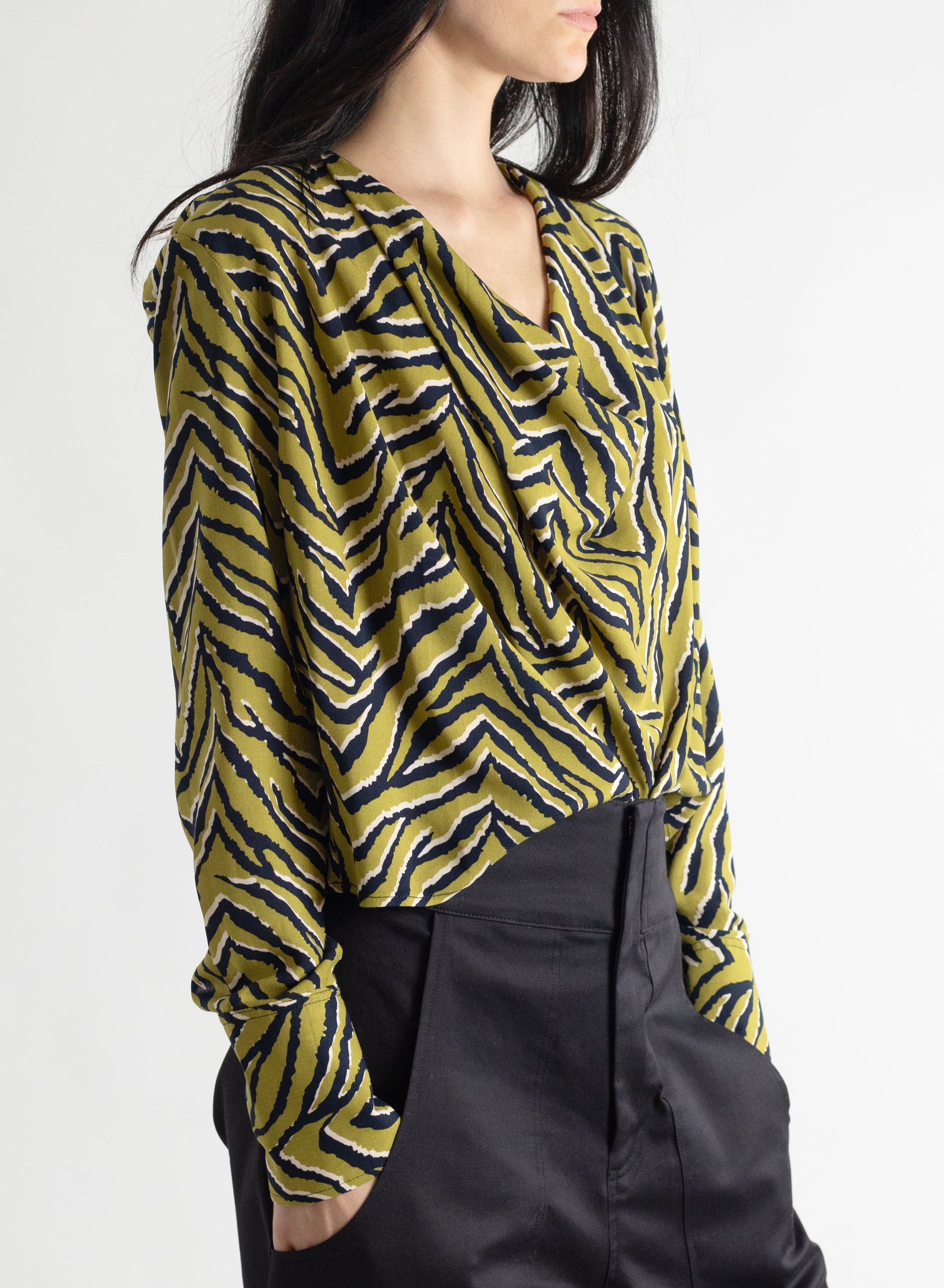 Meg Raya Cowl - Animal Print | Garmentory