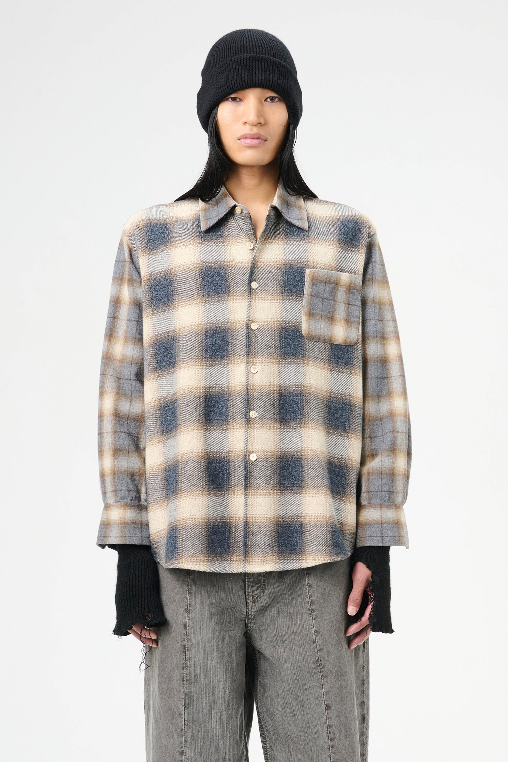 Our Legacy ABOVE SHIRT - Doyle Check Lagger Flannel | Garmentory