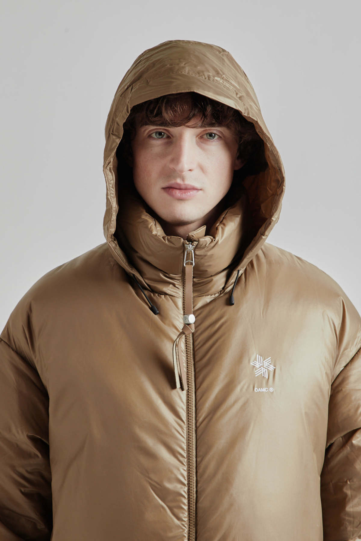 Goldwin x OAMC Down Jacket - Camel | Garmentory