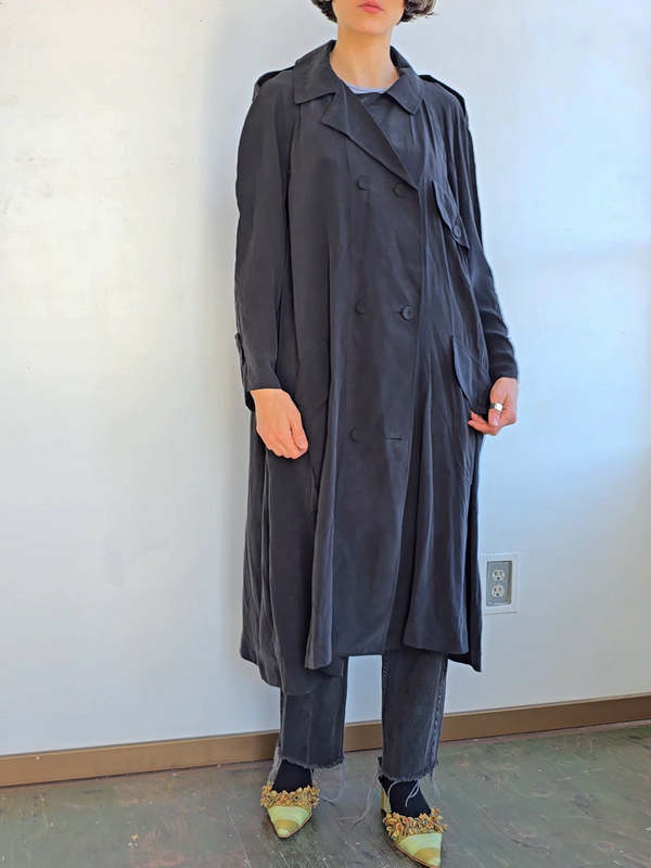 Zimmerman Maxi Silk Trench | Garmentory