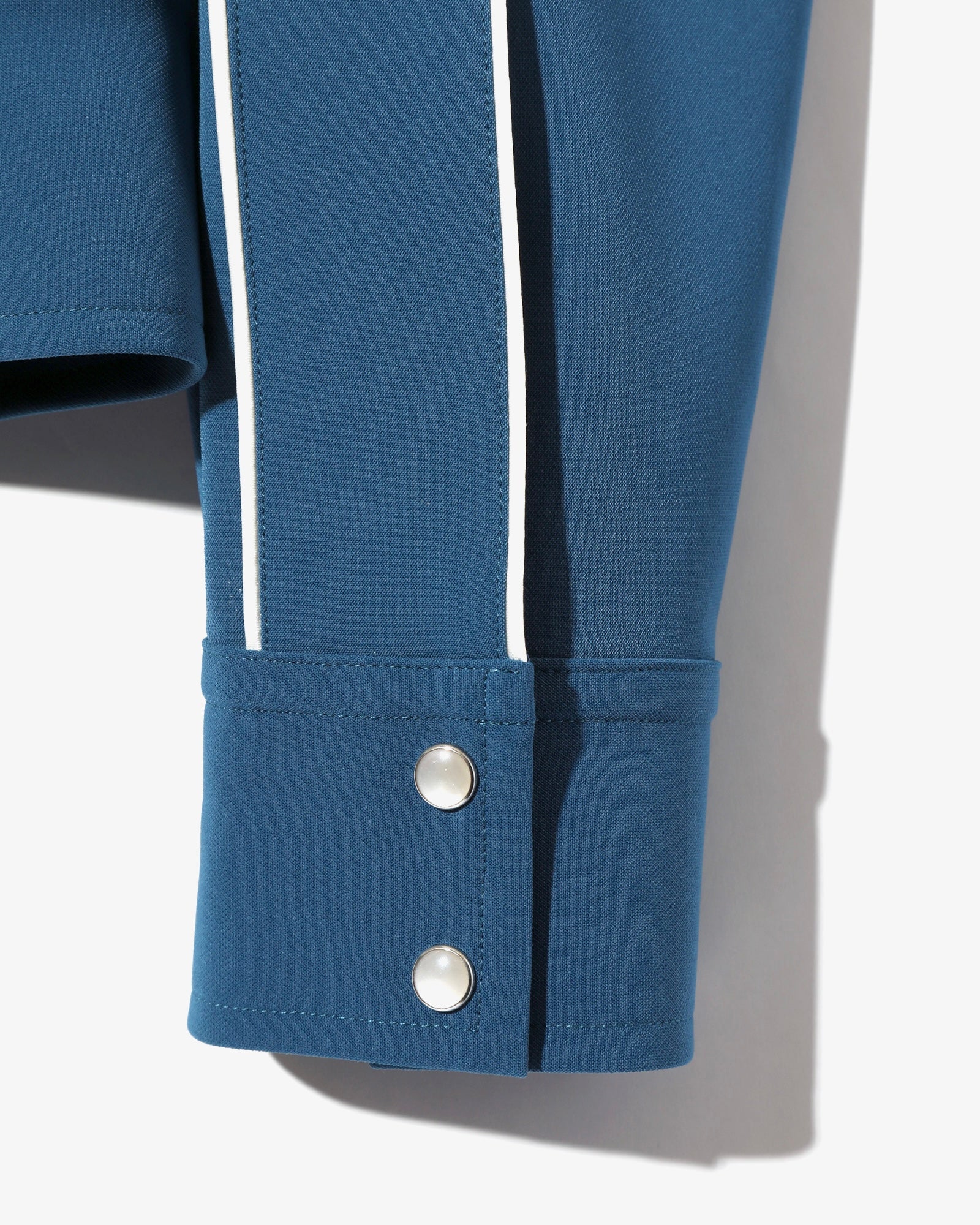 Needles PE/PU Double Cloth Piping Cowboy Jac - Marine Blue | Garmentory