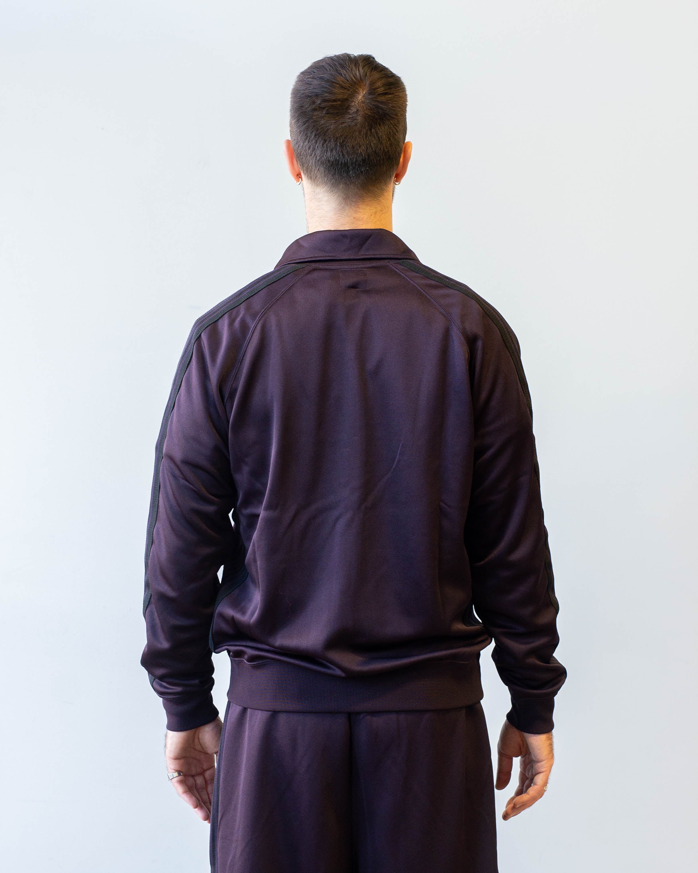 Needles Track Poly Smooth Jacket - Dk. Purple | Garmentory