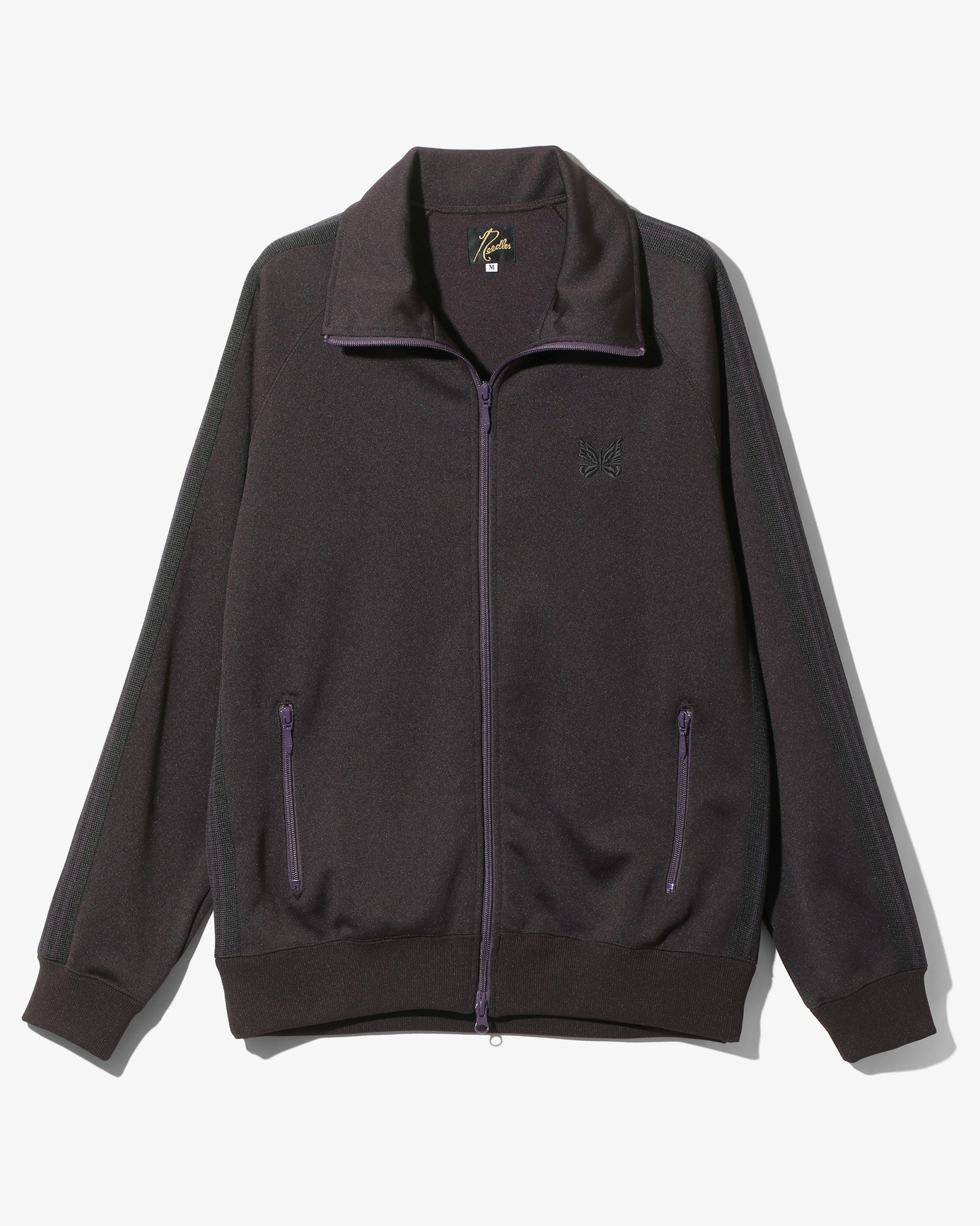Needles Track Poly Smooth Jacket - Dk. Purple | Garmentory