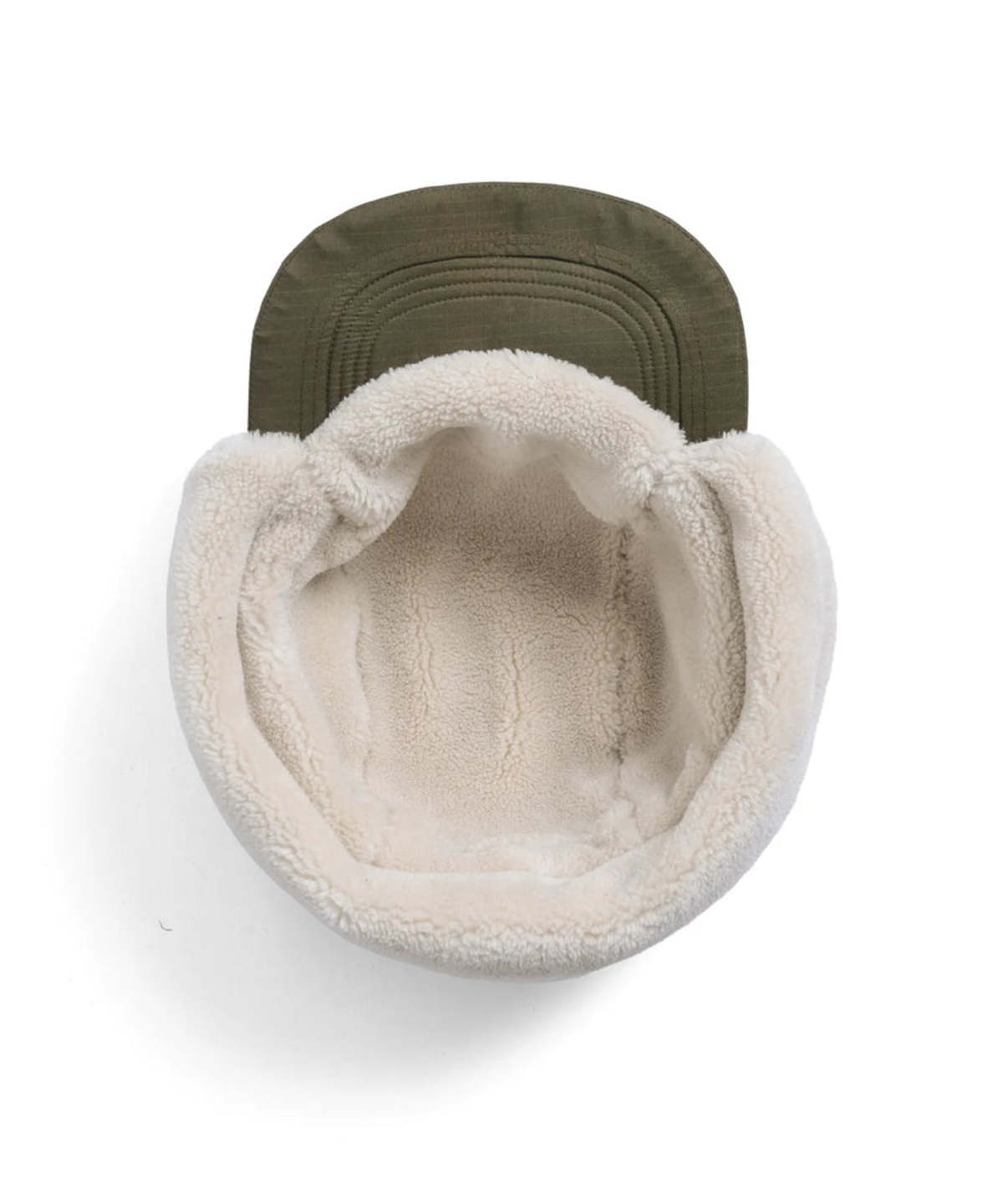 TAION Military Reversible Down Cap - Black/Cream | Garmentory