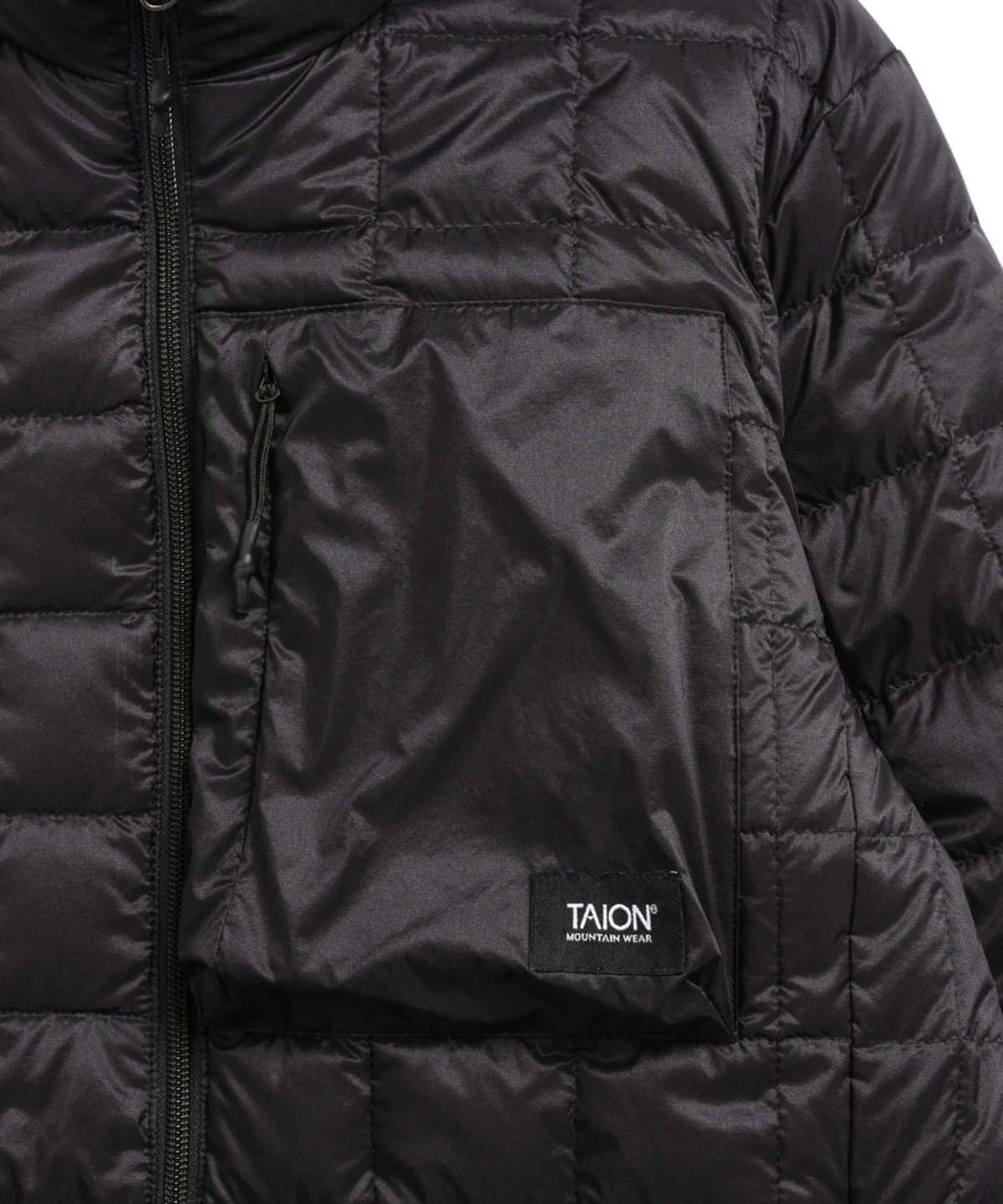 TAION Reversible Soft Boa Down Jacket - Black/Black | Garmentory