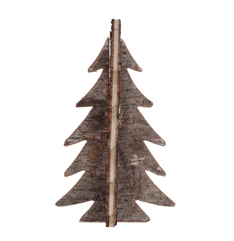 Creative Co-Op Interlocking Decorative Birch Bark Tree | Garmentory