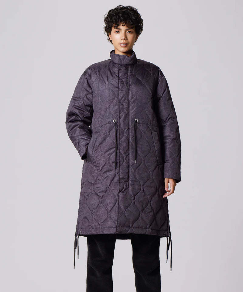 Taion Military Cinch Waist Down Jacket - Dark Olive | Garmentory