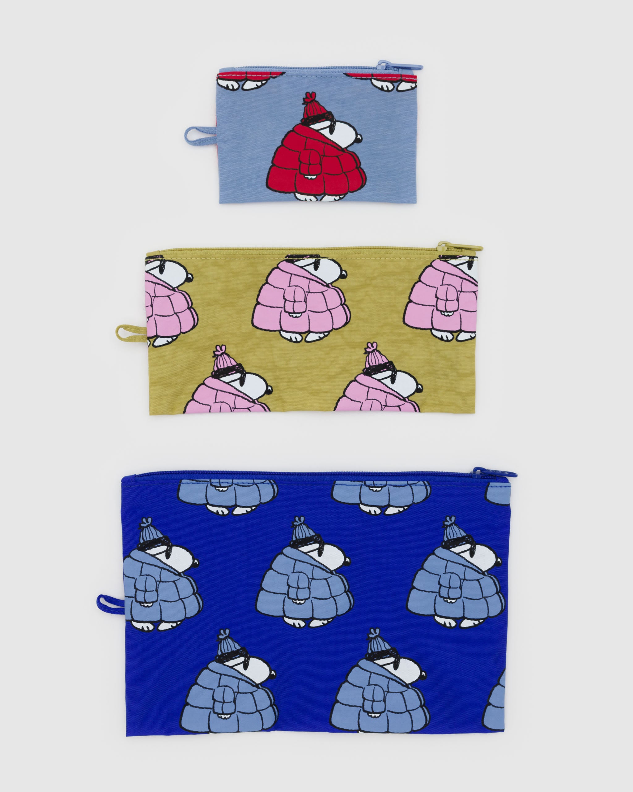 BAGGU Flat Pouch Set - Puffer Snoopy | Garmentory