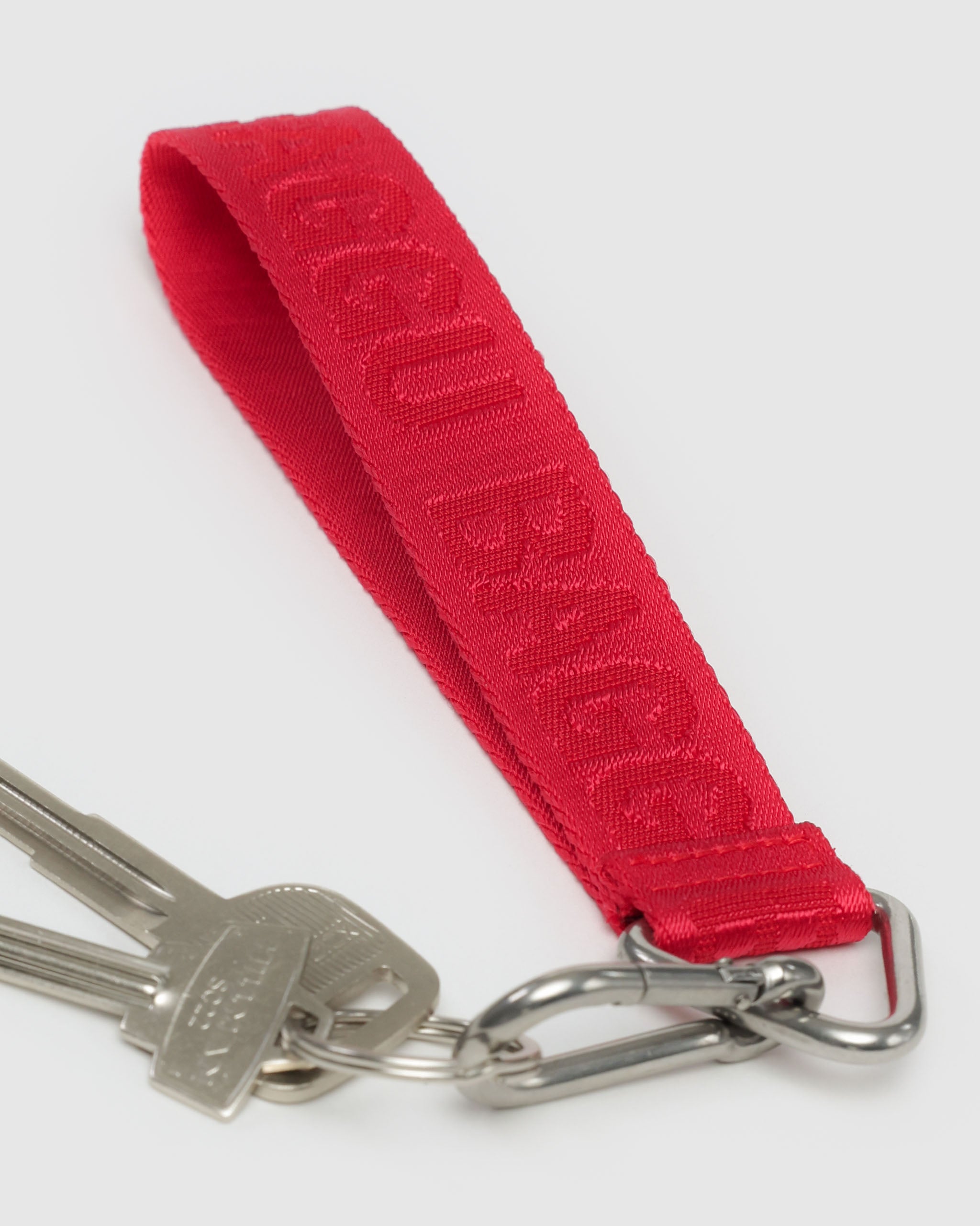 BAGGU Logo Keychain - Red | Garmentory