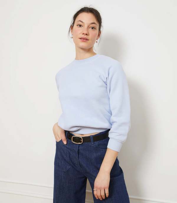Loup Nico Sweatshirt - Ice Blue | Garmentory