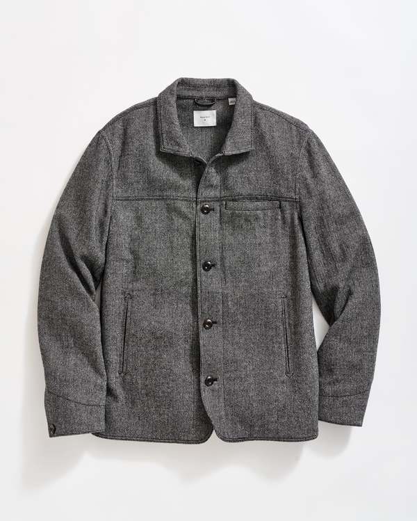 Billy Reid Herringbone Madison Jacket | Garmentory