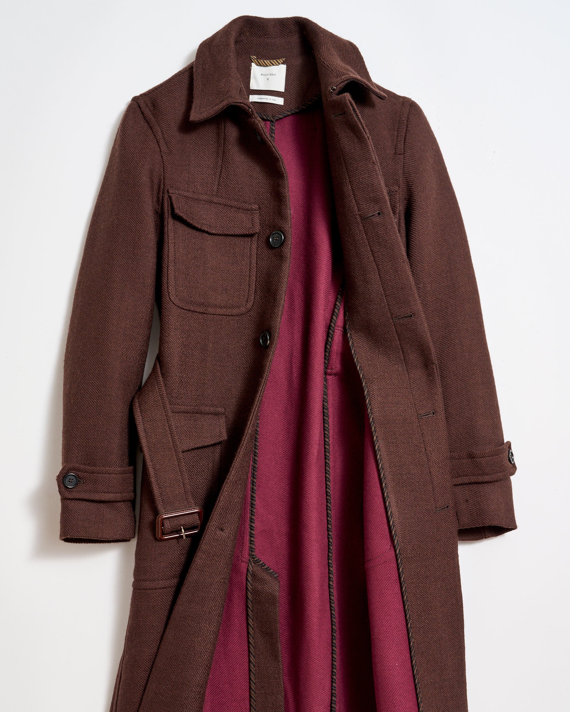 Billy Reid Officers Coat - Java | Garmentory