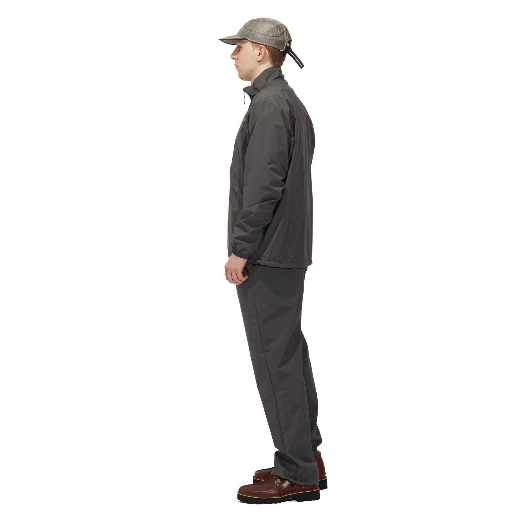 Goldwin Pertex Equilibrium Half Zip Jacket - Shadow Gray | Garmentory