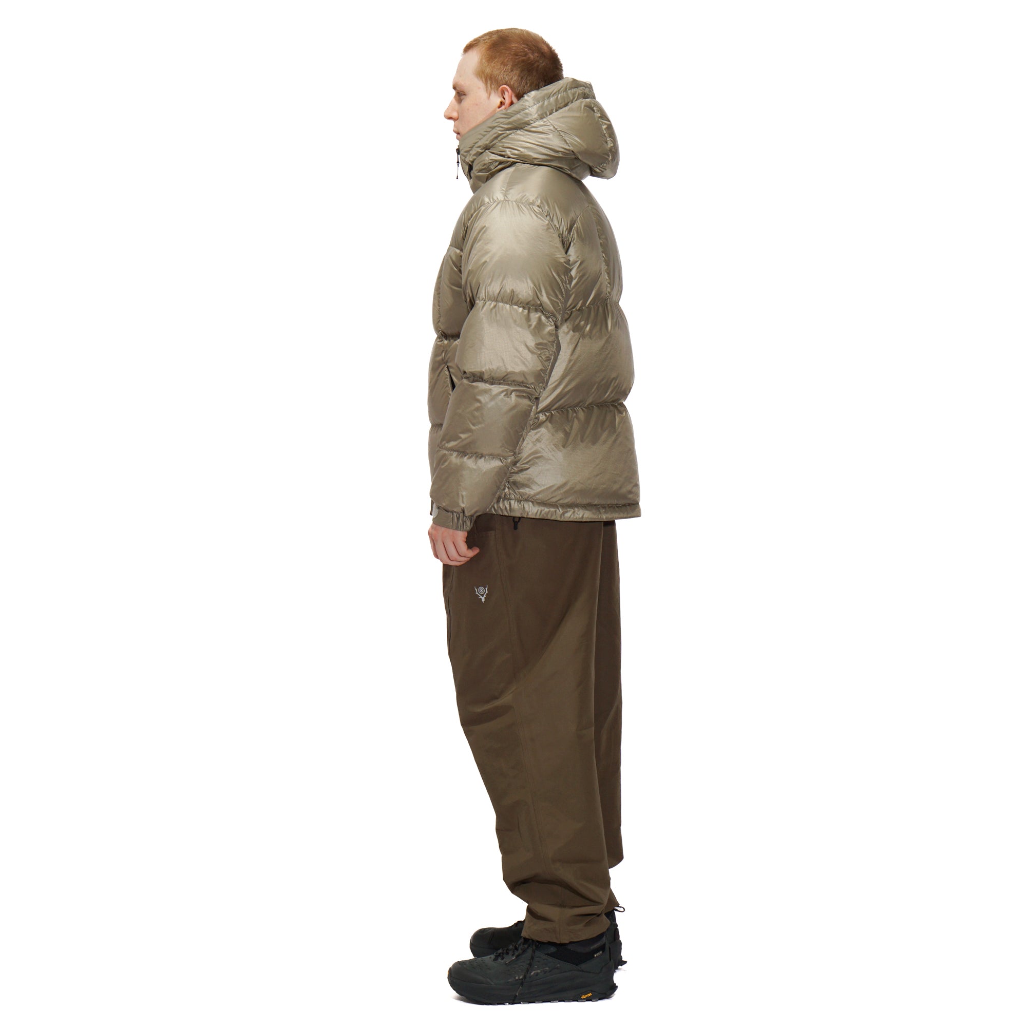 Goldwin Pertex Quantum Down Parka - Oak Beige | Garmentory