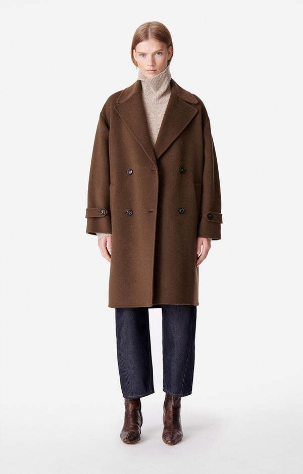 Vanessa Bruno Cecil Coat - Militaire | Garmentory