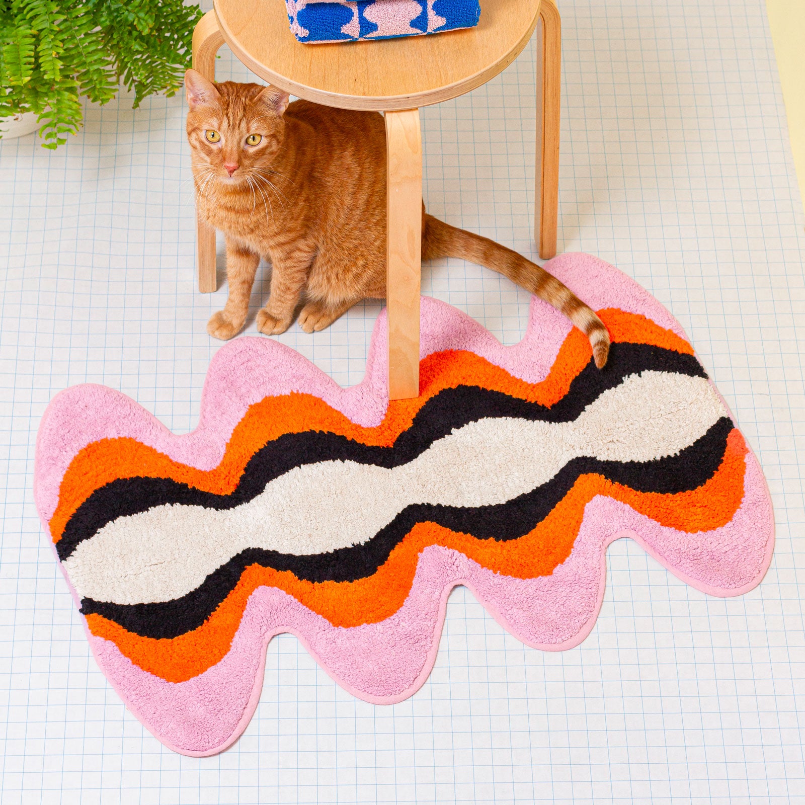 Tarta Gelatina Plankton Bathmat - pink | Garmentory